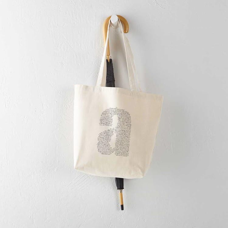 CafePress A Is For Austen Tote Bag Canvas Tote Shopping Bag