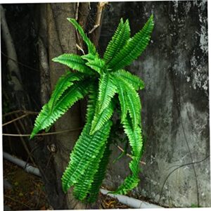 AIJUZIJIE Imitation Plants Faux Plant Artificial Boston Fern Artificial Fern Leaves Fake Grass Leaves Plant Greenery Artificial Ferns for Outdoors Home Indoor Decor