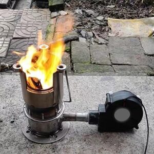 OUSFANAM Electric BBQ Fan Portable Electricity Air Blower Fire Charcoal Starter Cooking Tools Fire Charcoal Starter Cooking Tool Air Blower