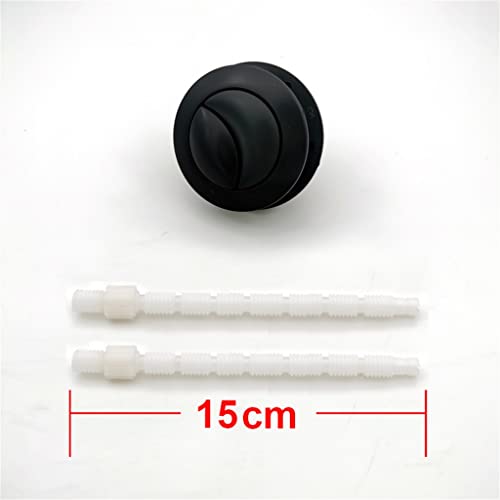 DLOETT Dual Flush Toilet Tank Colour Button Round Shape Toilet Push Buttons Bathroom Accessories 38mm