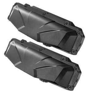 shkalacar utv windshield vent kit, 2pcs self-installed windscreen accessories for hard-coated polycarbonate windshields