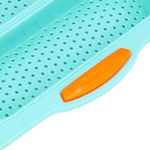 WOOXGEHM Silicone Bread Pan Baking Tray, for Baking French Baguette/Hot Dog Bun Mould, 4 Grooves, Non Stick Easy to Clean Heat Resistant Silicone Bread Pan, Kitchen Tools(Green)