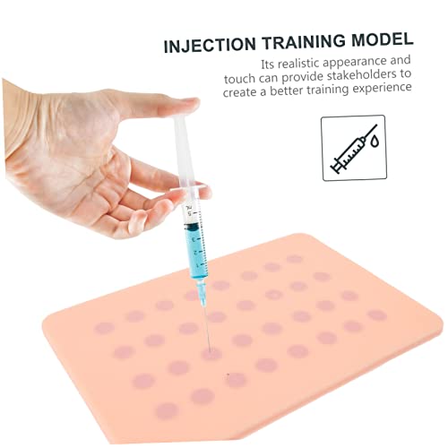 Practice Pad Skin Test Training Module Nurse Injection pad Human Body Model mannequins Manikin Injection Training Supplies Intradermal Injection Training Pad Human Skin