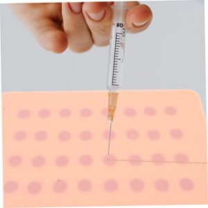 Practice Pad Skin Test Training Module Nurse Injection pad Human Body Model mannequins Manikin Injection Training Supplies Intradermal Injection Training Pad Human Skin