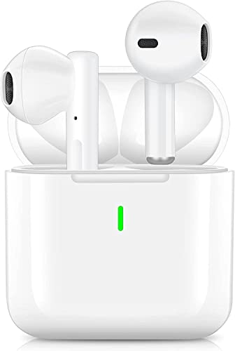 Wireless Earbuds,Bluetooth 5.0 Noise Cancelling Earbuds, 30H Playtime, Hi-Fi Stereo Audio Earbuds with Mics, IPX5 Waterproof, Touch Control, Type-C Quick Charging Case