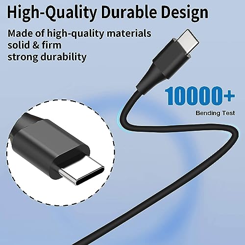 USB C Laptop Charger for Lenovo Yoga Laptop Charger/Thinkpad/Chromebook Charger Replacement Lenovo Laptop Charger 65W Type C Computer Charger USB C Power Supply