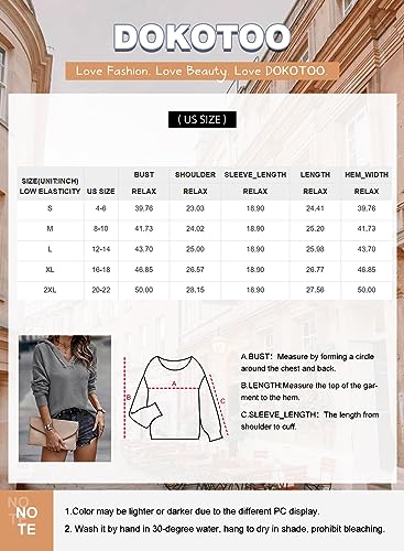 Dokotoo Fall Sweaters for Women 2023 V Neck Ribbed Knit Jumper Pullovers Solid Color Oversized Long Sleeve Drop Shoulders Hoodies Casual Frayed Edges Hooded Sweater Tops Green M