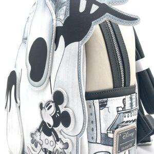 Loungefly X LASR Exclusive Disney The Haunted House Mickey Mini Backpack Fashion Cosplay Disneybound Cute Backpack