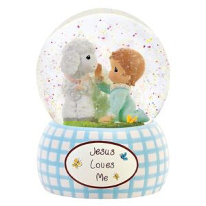 Collections Etc Precious Moments Jesus Loves Me Musical Snow Globe