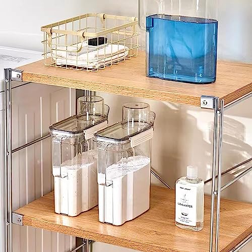 Laundry Detergent Holder, 29x 18cm Laundry Detergent Dispenser, Washing Powder Container With Lid, Fabric Softener Storage Container, Laundry Detergent Dispenser For Beans Laundry Detergent,