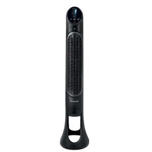 honeyw hyf260bv2 quietset oscillating electric tower stand fan (black) (renewed)