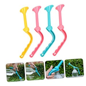 Yardwe 20 pcs watering device bottle cap watering succulants watering bottle nozzle water bottle watering spout seedling succulent plants Plant Watering Nozzle flowers sprinkler plastic