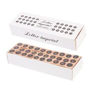 sewacc 30pcs alphabet pocket stamp envelope wax stamp embellishment seal stamper diary and scrapbooking stamp letter stamp letter decor wooden stamps wood alphabet stamps diy craft stamps