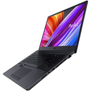 ASUS ProArt Studiobook H7600ZX Home & Business Laptop (Intel i7-12700H 14-Core, 64GB DDR5 4800MHz RAM, 2x8TB PCIe SSD RAID 1 (8TB), GeForce RTX 3080 Ti, 16.0" 60Hz Win 11 Home) with DV4K Dock