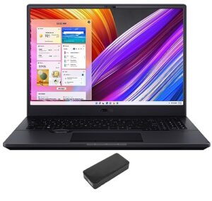 asus proart studiobook h7600zx home & business laptop (intel i7-12700h 14-core, 32gb ddr5 4800mhz ram, 2x2tb pcie ssd raid 0 (4tb), geforce rtx 3080 ti, 16.0" 60hz win 11 pro) with dv4k dock