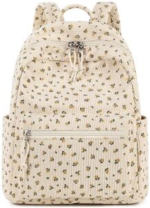 btoop mini backpack girls womens corduroy small backpacks purse little shoulder bags for teens adult casual travel daypack