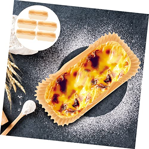 Temkin Loaf Bake 1 set Cake Baking Kitchen Multi-function Heat-resistant Bakery Home Wood Wooden Practical Bread DIY Household Rectangular Food Pan Liner Loaf Toast of Molds Tray Bread Baking Plate