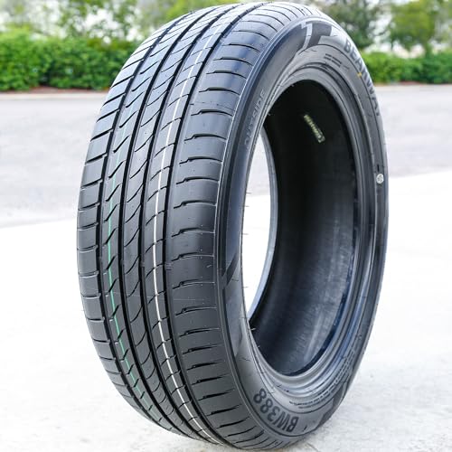 Bearway BW388 All-Season Touring Radial Tire-225/55R18 225/55/18 225/55-18 98V Load Range SL 4-Ply BSW Black Side Wall