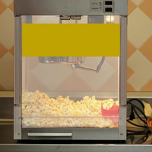 OSALADI Commercial Popcorn Machine Door Panel Thicken Popcorn Popper Machine Panel for Popcorn Machine Parts