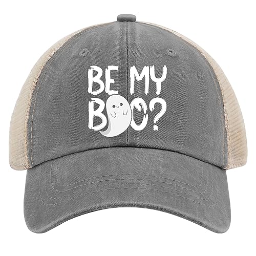 face Chest Boo Ghosts Trucker hat Hunting hat Fishing hat Gifts for Men Golf Caps