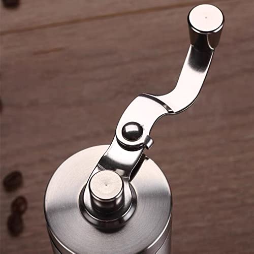 Manual Coffee Grinders With Ceramic Conical Burr Stainless Steel Handle Crank Mill For Drip Coffee Espresso French Press Hand Coffee Grinder