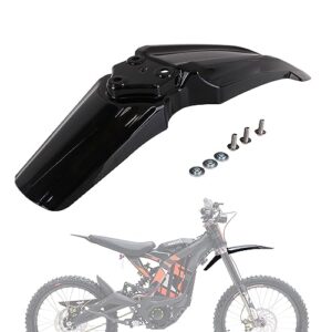 jfg racing sur ron front fender,motorcycle front fender mudguard plastic for surron sur ron light bee x/s segway x260 x160 electric dirt bike ebike black