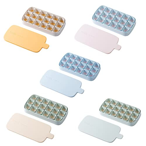 18 Holes Ice Ball Maker Molds Ice Cube Makerd Ice Cube Tray Ice Cube Mould Ice Trays Silicone Material 5 Colors for Wine Silicone Ice Cube Maker Trays