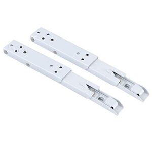 2PCS Triangular Folding Brackets - Heavy Duty Stainless Steel Shelf and Collapsible Table Support, Wall Bracket for Foldable Table, Metal Wall Shelf Bracket