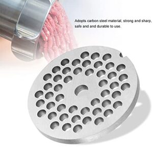 Meat Grinder Crusher Mincer, Meat Grinder Plates #8 Meat Grinder Knife Plate Disc Knife (Small round hole 5mm)