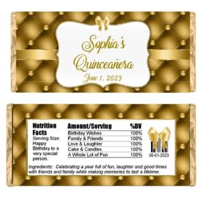 personalized candy wrappers for chocolate, birthday party favors, pack of 20 custom hershey bar labels