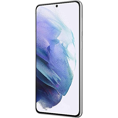 SAMSUNG Galaxy S21+ Plus 5G (128GB, 8GB) 6.7" AMOLED 2X, Snapdragon 888, 4G Volte (International Model, Fully Unlocked for AT&T, Verizon, T-Mobile, Global) G996W (w/Fast Wireless Charger, Silver)