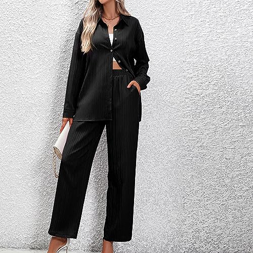 Travel Wear For Women Clothing Long Sleeve Top And Shorts Set 2 Piece Shorts Set For Women Long Sleeve,today's deals my orders