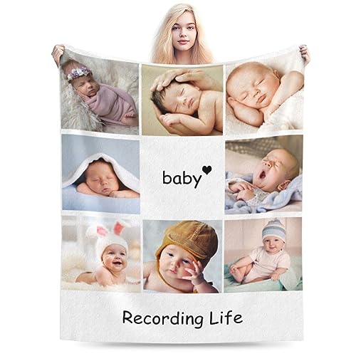 Custom Blanket 3D Print Flannel Throw Blankets for Kids Boys Men Women Couch Bed Sofa Birthday 60"X50"