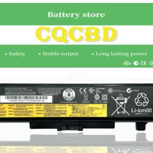 CQCBD 75+ Laptop Battery for Lenovo ThinkPad E430 E431 E435 E440 E445 E531 E535 E545 B590 E530 E540 Y480 Y580 G480 G490 45N1048 45N1049 45N1043 45N1042 0A36311 L11L6Y01 L11L6F01 L11L6R01