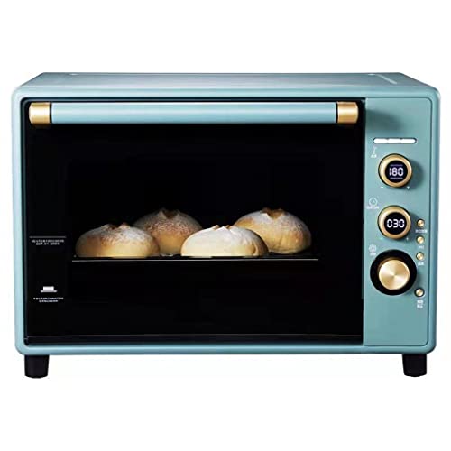 CZDYUF 38L Enamel Electric Oven Home Retro Baking Multi-function Automatic Large-capacity Oven