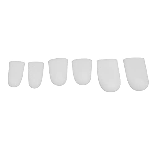 YLSZHY 8pair Gel Toe Protector,Silicone Toe Sleeves Pad,Toe Cushion Tube Finger Sleeve,Relief Toe Pressure Pain,Reduce Friction,Corn and Calluses Remover