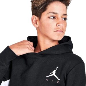 Nike Boys' Jordan Jumpman Triple Threat Hoodie Size Small (8-10 Years Old) Black/White