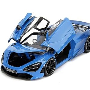 Pink Slips 1:24 McLaren 720S Die-Cast Car, Toys for Kids and Adults(Blue)