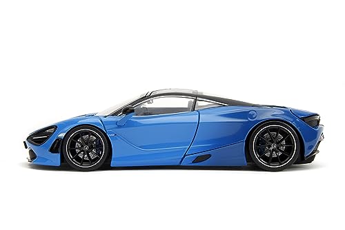 Pink Slips 1:24 McLaren 720S Die-Cast Car, Toys for Kids and Adults(Blue)