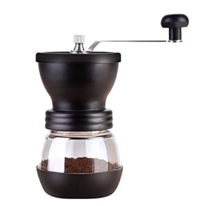 Manual Coffee Bean Grinder with Manual Adjustment Tank For Coffee Lovers Small Hand Coffee Grinder With Handle Easy To Use For Travel Outdoor