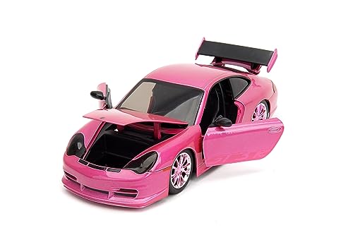 Pink Slips 1:24 Porsche 911 GT3RS Die-Cast Car, Toys for Kids and Adults(Pink)