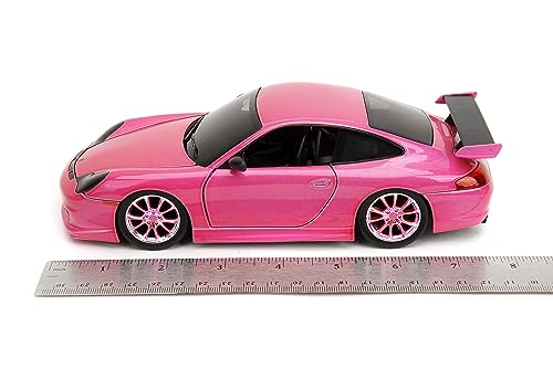 Pink Slips 1:24 Porsche 911 GT3RS Die-Cast Car, Toys for Kids and Adults(Pink)