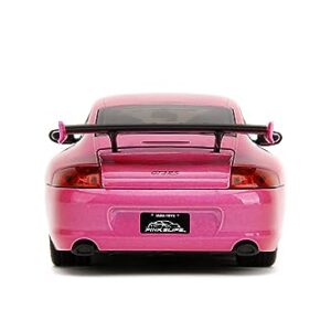 Pink Slips 1:24 Porsche 911 GT3RS Die-Cast Car, Toys for Kids and Adults(Pink)