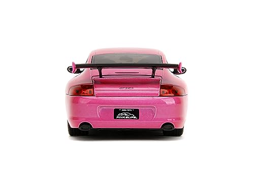 Pink Slips 1:24 Porsche 911 GT3RS Die-Cast Car, Toys for Kids and Adults(Pink)