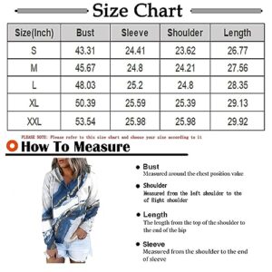 ZEFOTIM Fall Tops for Women Winter Plain Crewneck Fall Outfits for Women 2023 Casual Plaid Oversized Women Halloween Sweatshirt Office Basic Y2k Mama Pullover Sudaderas Para Mujer Light Blue L