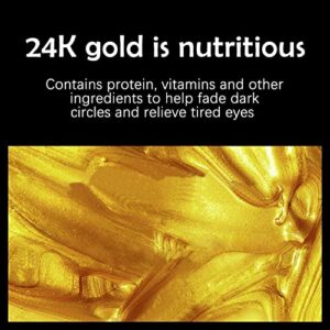 Eye Masks for Dark Circles and Puffiness 24K Gold Collagen Eye Mask 60 Pcs Eye Patches Wrinkle Treatment Moisturizing Eye Gel Pads for Anti-Aging Refreshing Skin Beauty & Personal Care,Easy to Use