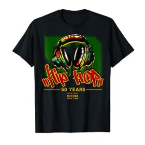 HIP HOP 50 Years 50th Anniversary Graffiti 1973-2023 Rap T-Shirt