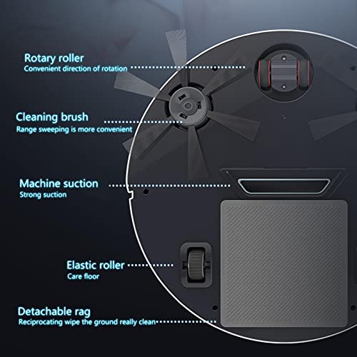 household robotic vacuums, robotic vacuum cleaner, Dry and Wet Sweeping Cleaner Robotic Vacuum, mopping robot, Mini Floor Vacuum Robot, Marble Tile Sweeper for Daily Home Cleaning, Bathroom, Bedroom,