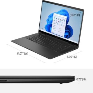 HP 2023 Newest Flagship Envy x360 2 in 1 15.6" Touchscreen Laptop, Hexa-Core AMD Ryzen 5 7530U(Beat i7-1195G7), 8GB RAM, 1024GB PCIE SSD, Backlit Keyboard, W/Stylus Pen, Windows 11 Home, Silver