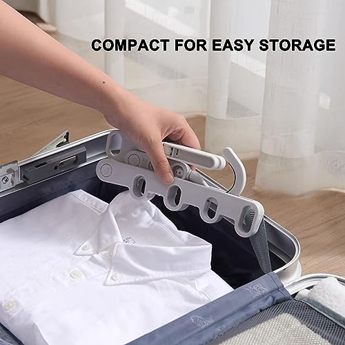 WIBWIDOCS Travel Collapsible Clothes Drying Rack,Space Saving Indoor Laundry Drying Rack for Garments and Clothing,Suitable for Travel, Business Trip, Outdoor Camping